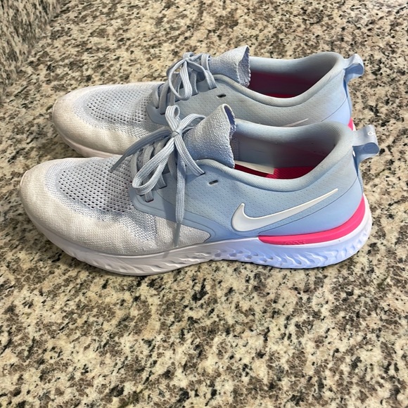 Nike | Shoes | Baby Blue Pink White Nike Reacts | Poshmark